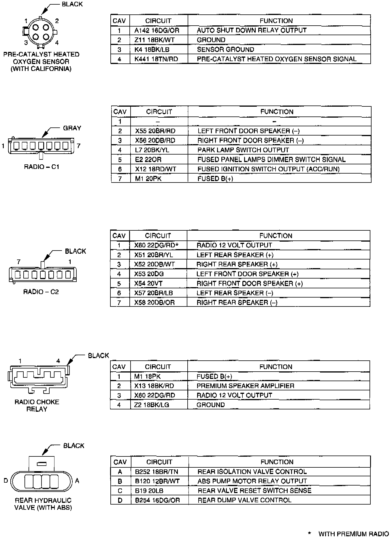 Sheet 8W-80-60 — 1997 Dodge and Ram RAM 2500 Truck 4WD V10-8.0L VIN W ...