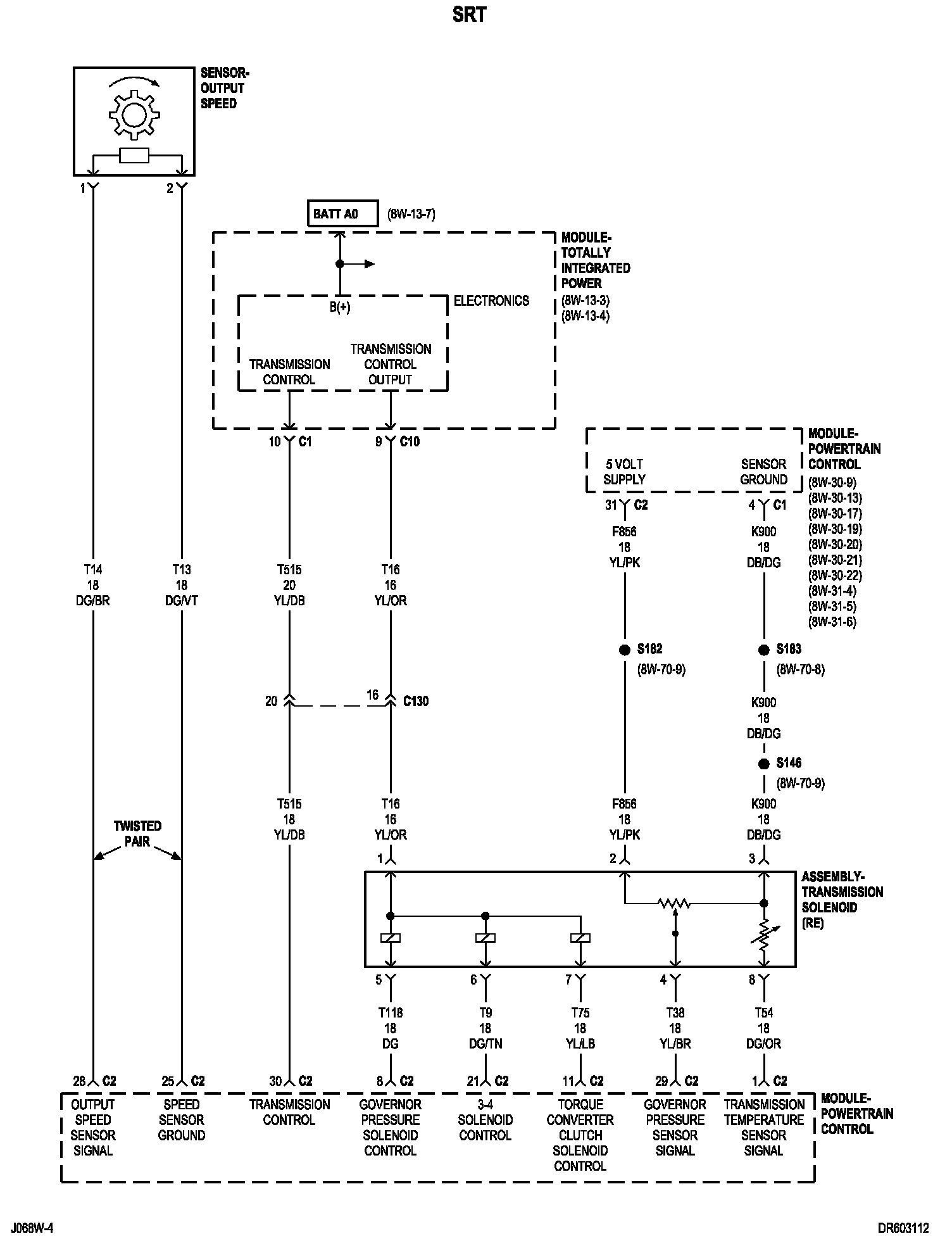 8W-31-12 — 2006 Dodge or Ram Truck RAM 3500 Truck 4WD L6-5.9L DSL Turbo ...