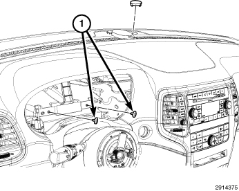 Instrument Panel - Installation — 2012 Jeep Grand Cherokee 4WD V6-3.6L ...