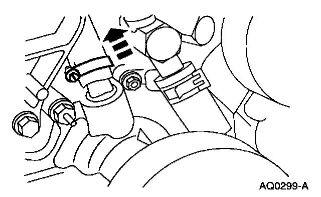 Water Pump: Service and Repair — 2000 Ford Ranger 2WD V6-3.0L VIN V ...
