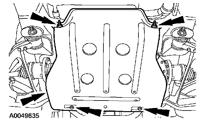 Fan Shroud: Service and Repair — 2004 Ford Expedition 2WD V8-5.4L SOHC ...
