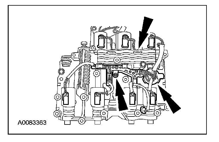 Solenoid Body Assembly — 2008 Ford F 350 4WD Super Duty V8-6.4L DSL ...