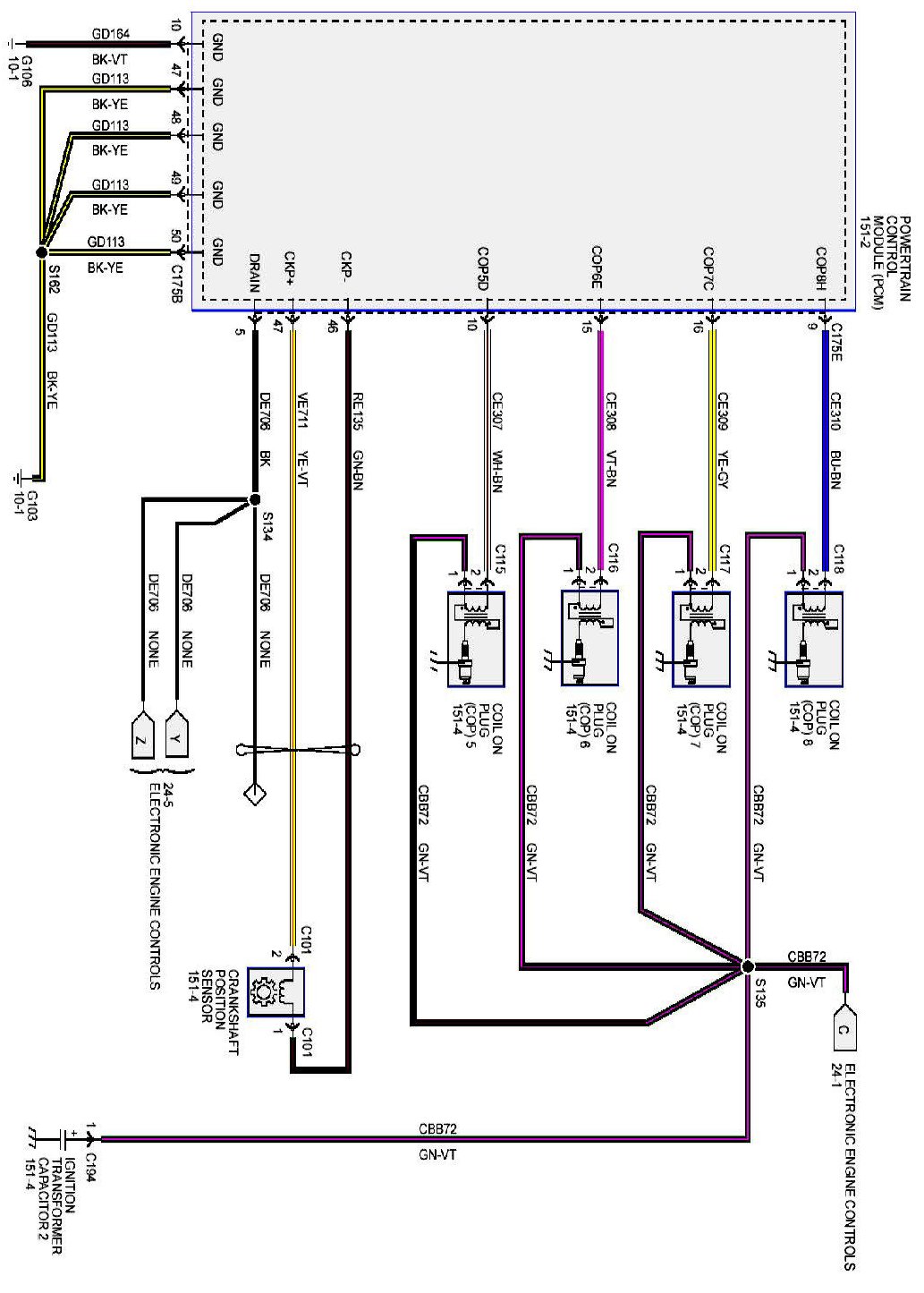 24-2 — 2010 Ford F 250 2WD Super Duty V8-5.4L Service Manual ...
