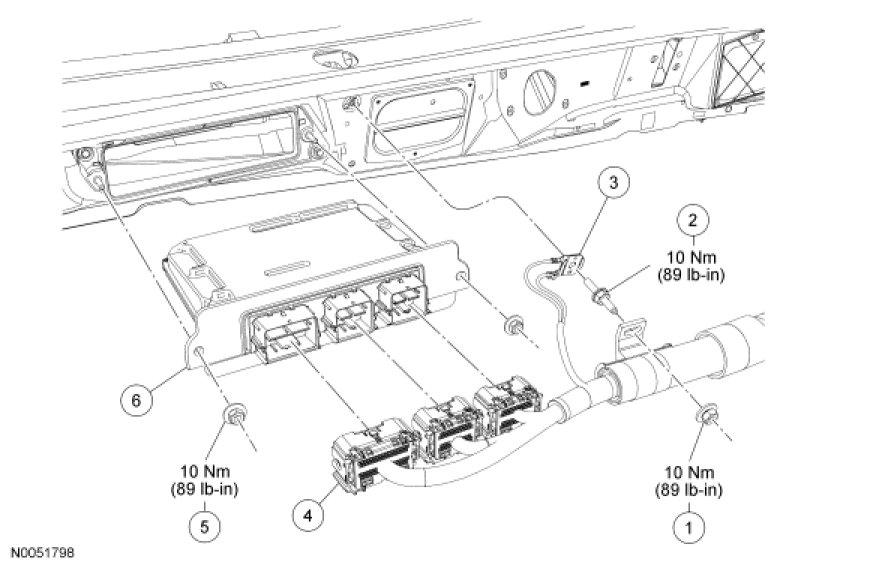 Engine Control Module: Service and Repair — 2009 Ford Ranger 2WD L4-2 ...