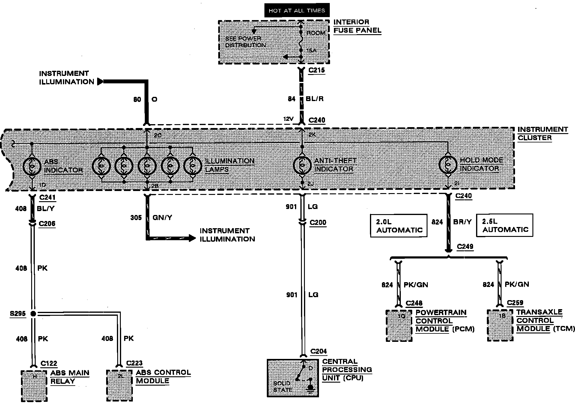 Part 6 of 6 — 1993 Ford Probe V6-152 2.5L DOHC Service Manual ...