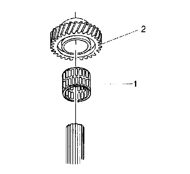 13. Mainshaft Assemble — 2001 Chevrolet C 1500 Truck 2WD V8-5.3L VIN T ...