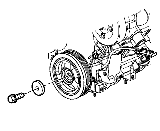 Harmonic Balancer - Crankshaft Pulley: Service and Repair — 2003 ...