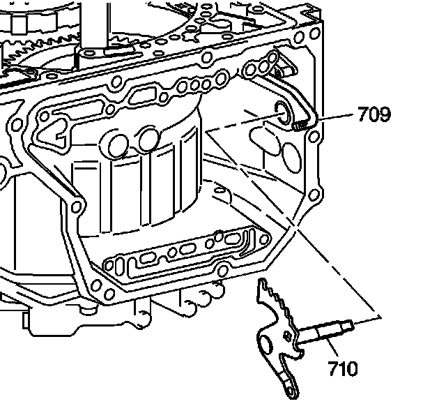 17. Manual Shift Detent Lever and Park Pawl Removal — 2006 Chevrolet ...