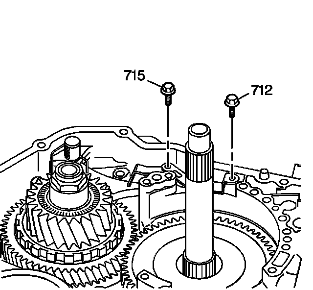 17. Manual Shift Detent Lever and Park Pawl Removal — 2006 Chevrolet ...