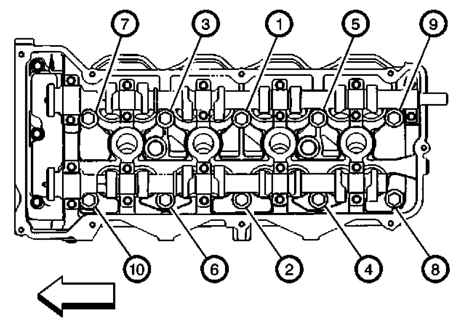 Cylinder Head Assembly: Service and Repair — 1993 Cadillac Allante V8 ...