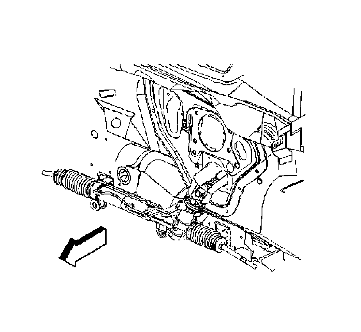 Rack and Pinion Boot Replacement — 2005 Buick Allure (CANADA) V6-3.8L ...