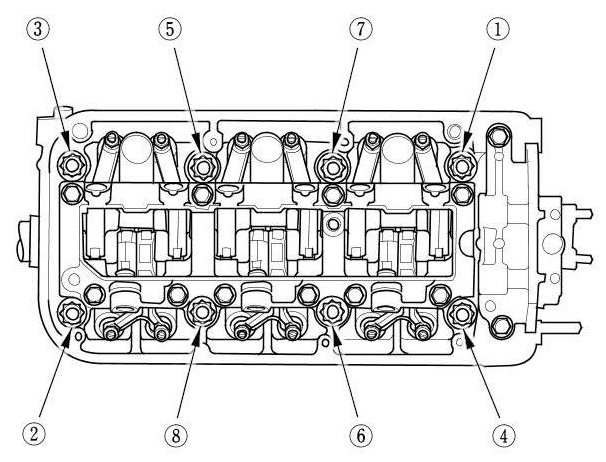 Cylinder Head Removal — 2012 Acura TL FWD V6-3.5L Service Manual ...