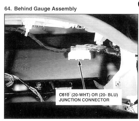 Multiple Junction Connector: Locations — 1994 Honda Accord L4-2156cc 2 ...