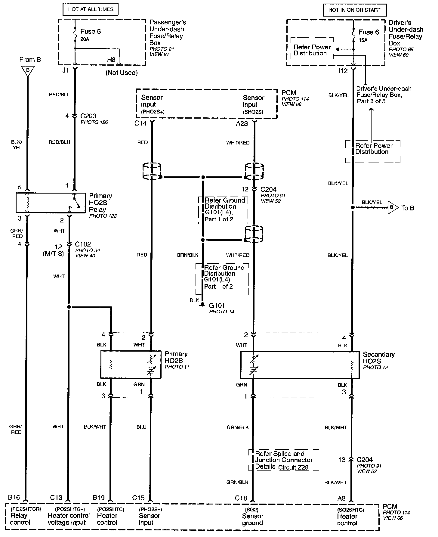 Programmed Fuel Injection (PGM-FI) System — 1999 Honda Accord LX Sedan ...