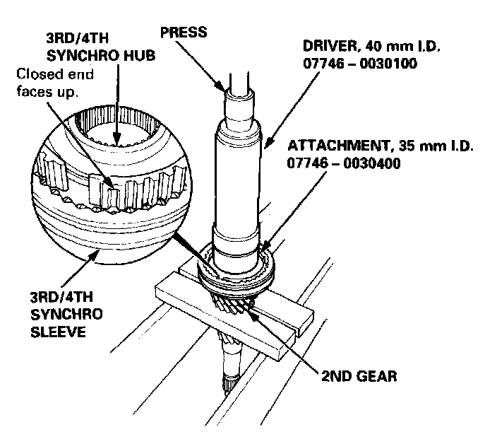 Reassembly — 1995 Honda Del Sol L4-1.6L DOHC (VTEC) Service Manual ...