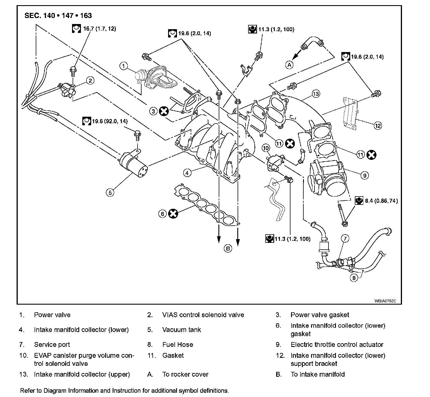 Intake Manifold Collector — 2007 Nissan-Datsun Maxima V6-3.5L (VQ35DE ...