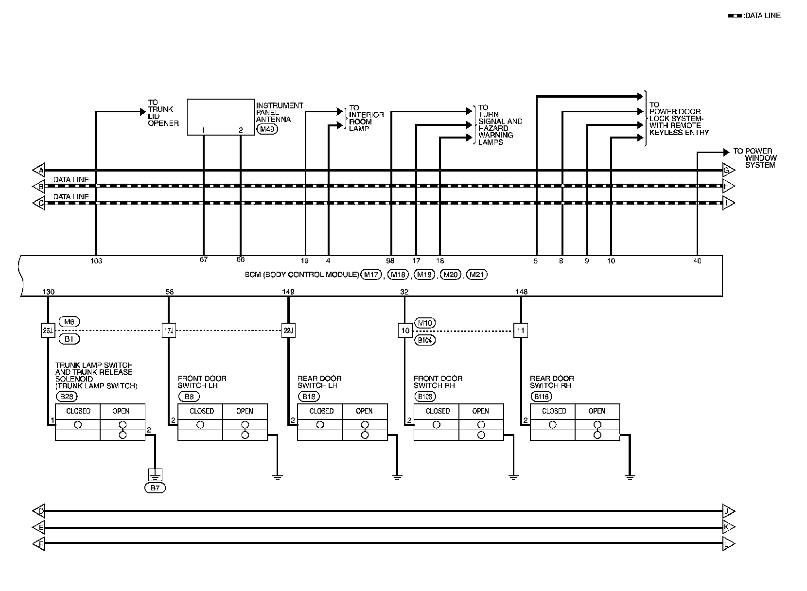 BCM (Body Control Module) — 2009 Nissan-Datsun Altima L4-2.5L (QR25DE ...