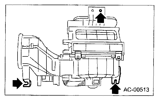 Blower Motor: Service and Repair — 2004 Subaru Impreza F4-2.5L SOHC ...