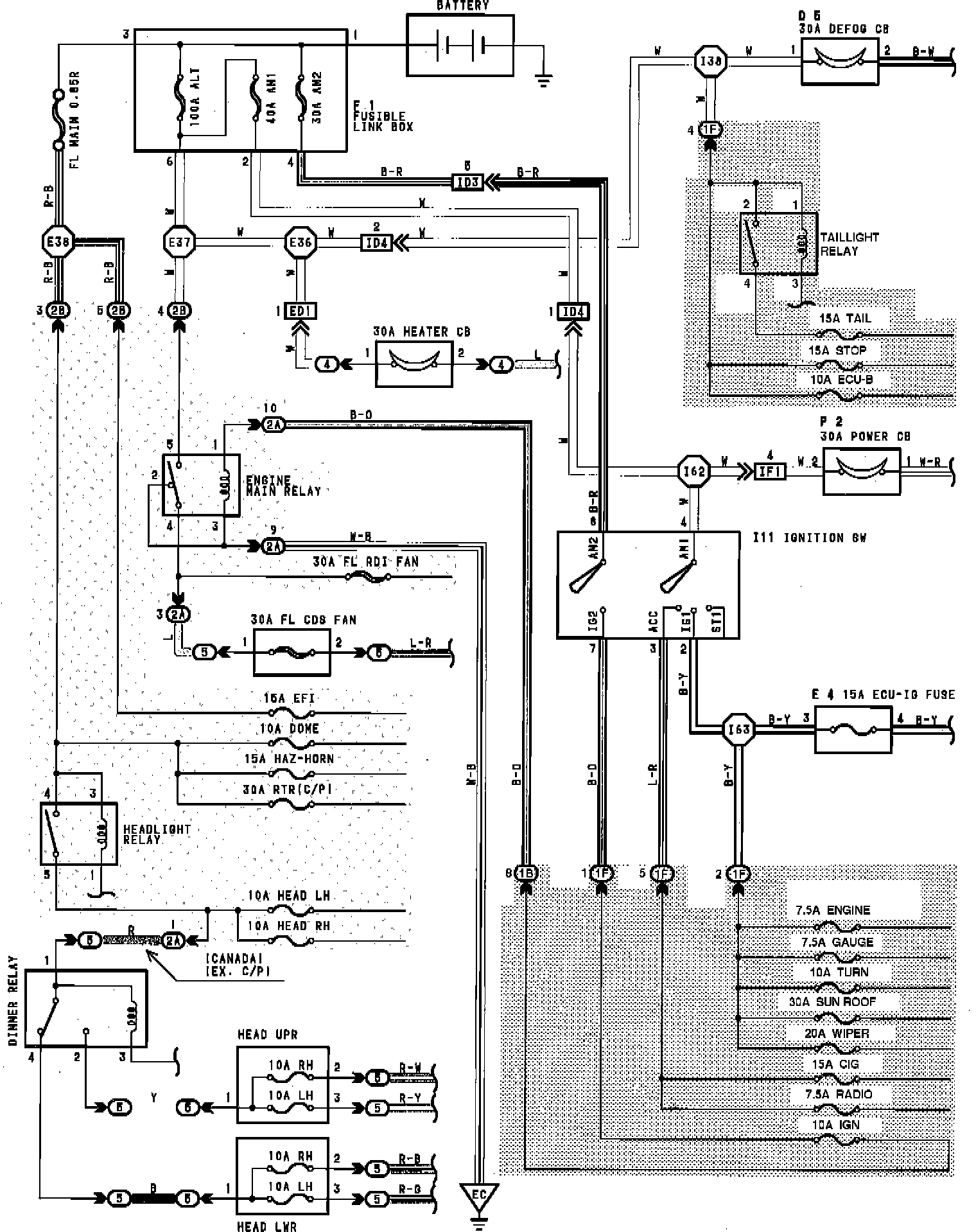 4A-FE Engine Type — 1991 Toyota Corolla Sedan L4-96.8 1587cc 1.6L DOHC ...