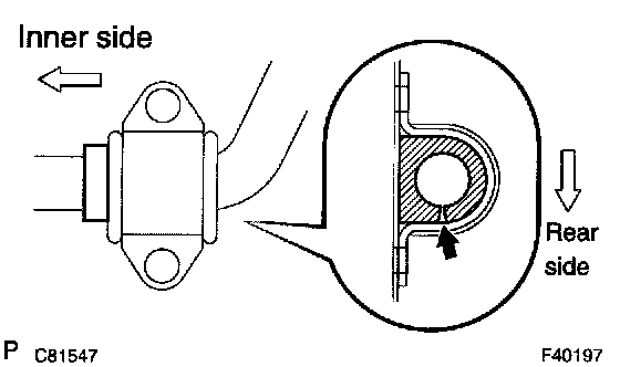 Front — 2004 Toyota Camry V6-3.0L (1MZ-FE) Service Manual | Operation CHARM