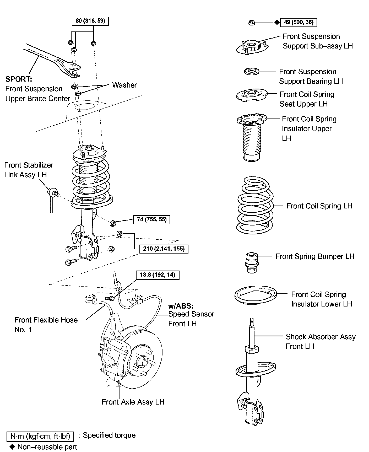 Ball Joint: Service and Repair — 2005 Toyota Camry L4-2.4L (2AZ-FE ...