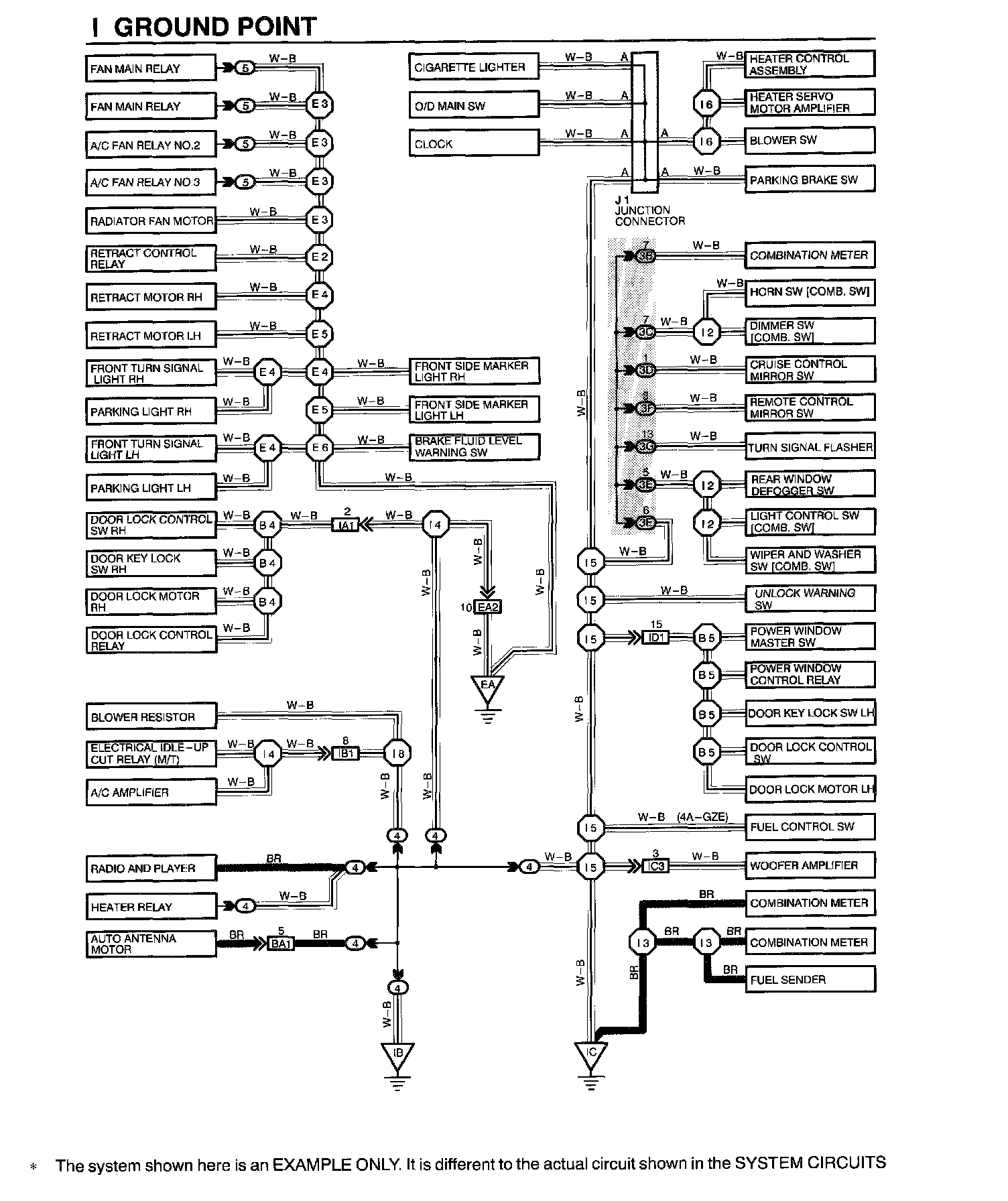 How to Read Ground Points — 2005 Toyota RAV4 2WD L4-2.4L (2AZ-FE ...