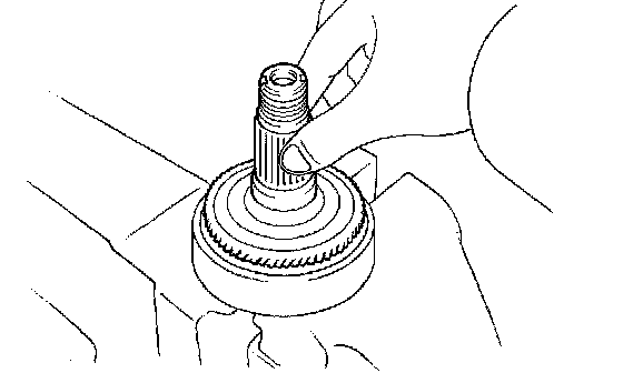 Intermediate Shaft — 2007 Toyota Corolla L4-1.8L (1ZZ-FE) Service ...