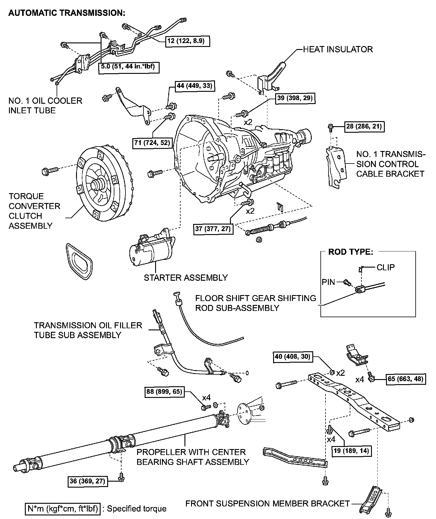 Removal and Replacement — 2007 Toyota Tacoma 4WD L4-2.7L (2TR-FE ...