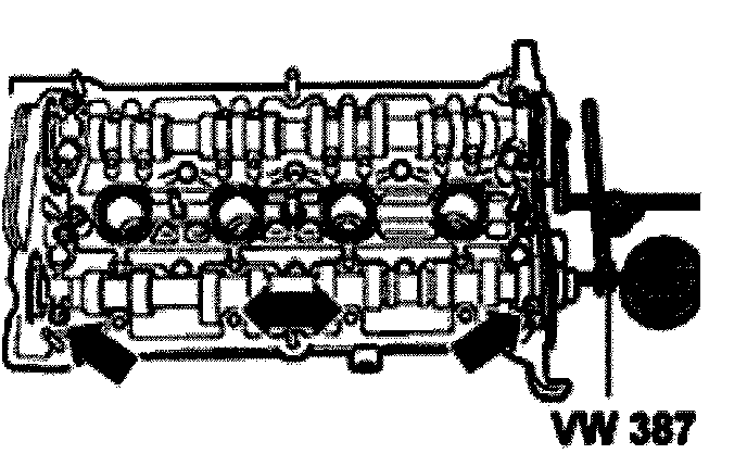 Camshaft: Testing and Inspection — 2000 Audi A4 Quattro Wagon (8D5) L4 ...