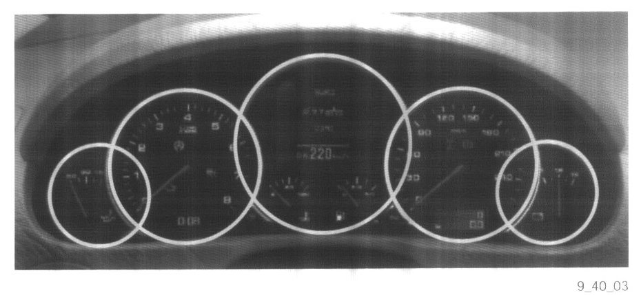 Instrument Cluster / Carrier: Description and Operation — 2005 Porsche ...